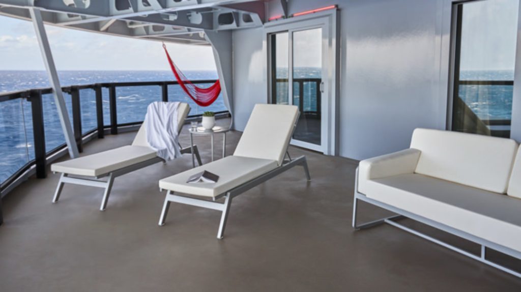 Cheeky Corner Suite on Virgin Voyages | Cabin Guide | Serious Sailors
