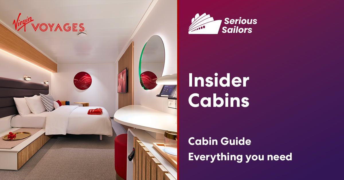 Insider Cabins on Virgin Voyages | Serious Sailors